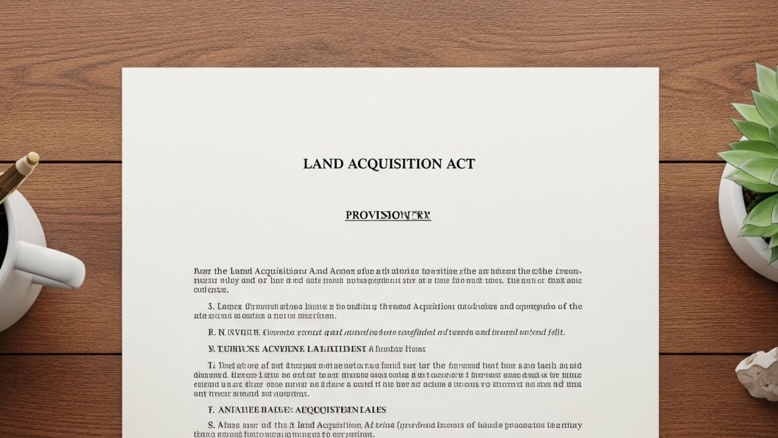 Land Acquisition Act Explained: Property Buyer Should Know