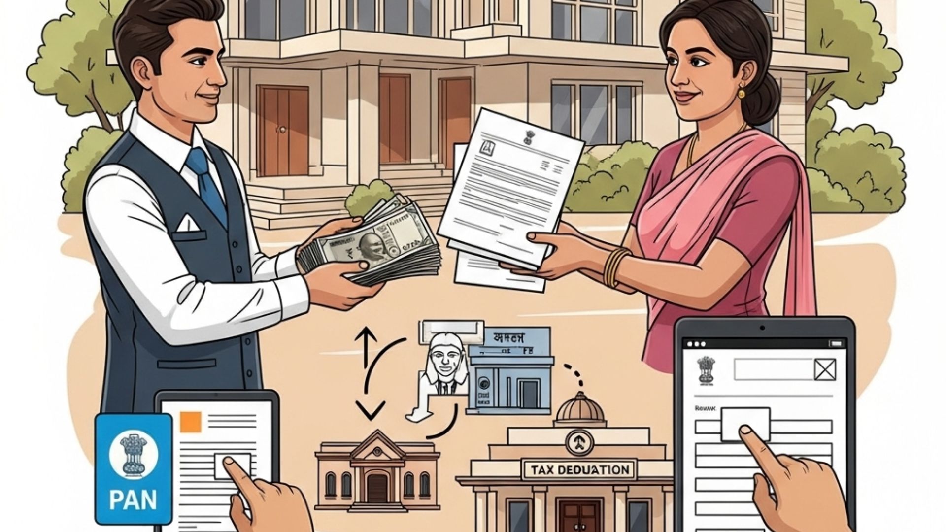 TDS on Property Purchase in India 2025